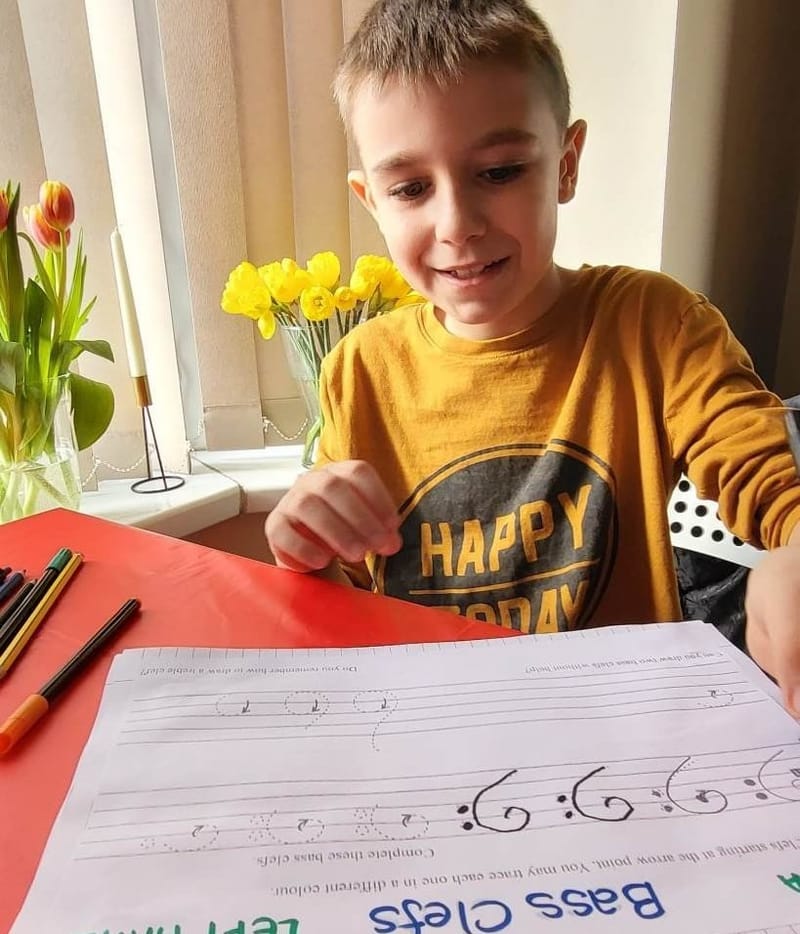 Bass Clef Magic Piano