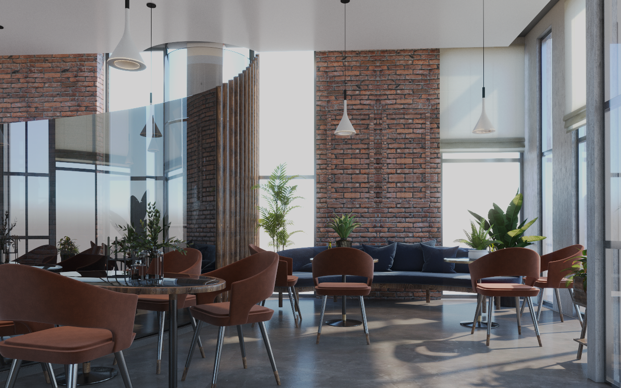 Islamic University Cafe - misharchitecture