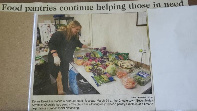 Chestertown Seventh-day Adventist Food Pantry - Making a Difference