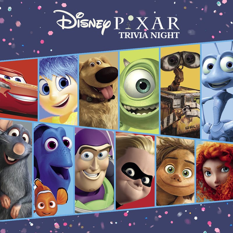 DISNEY PIXAR TRIVIA - PAPER BASED VIA POST - Pub Trivia Australia