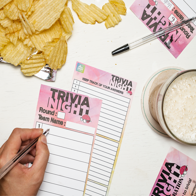 Paper Based Trivia Games- Pub Trivia Australia