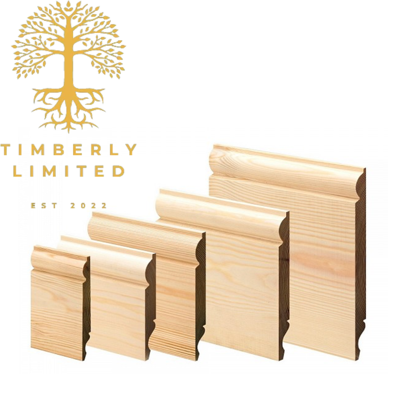 Torus - Ogee Skirting Board Redwood Timber | Timberly Limited Hereford