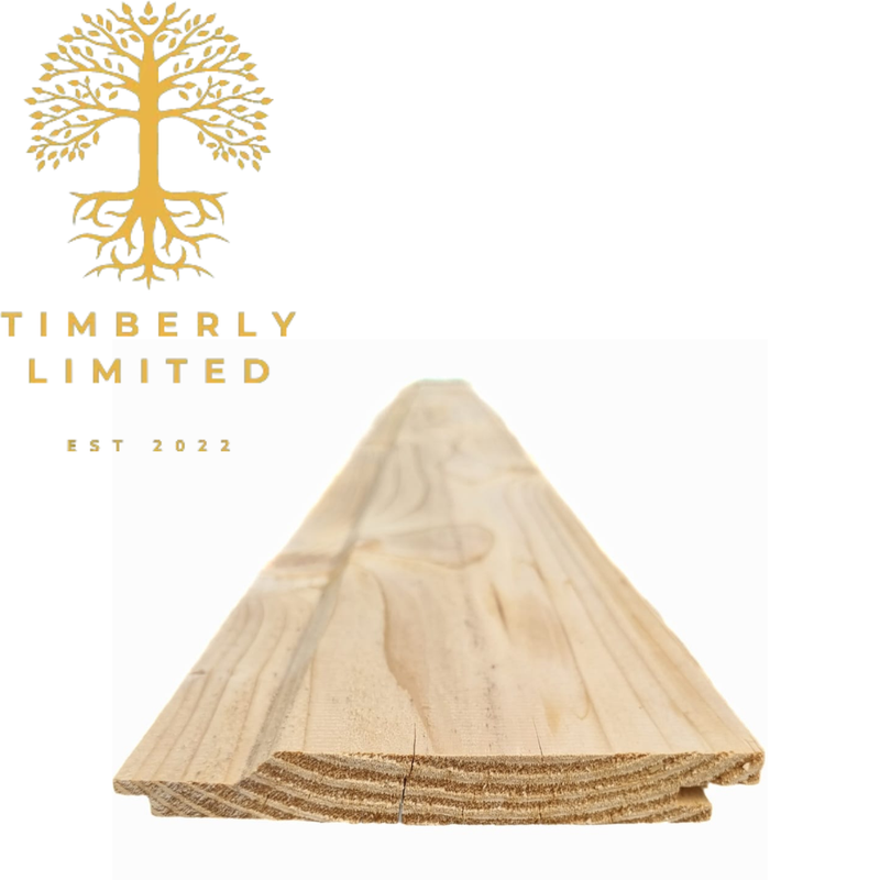 Home Grown Western Cedar Channel Mould T&G | Timberly Limited Hereford