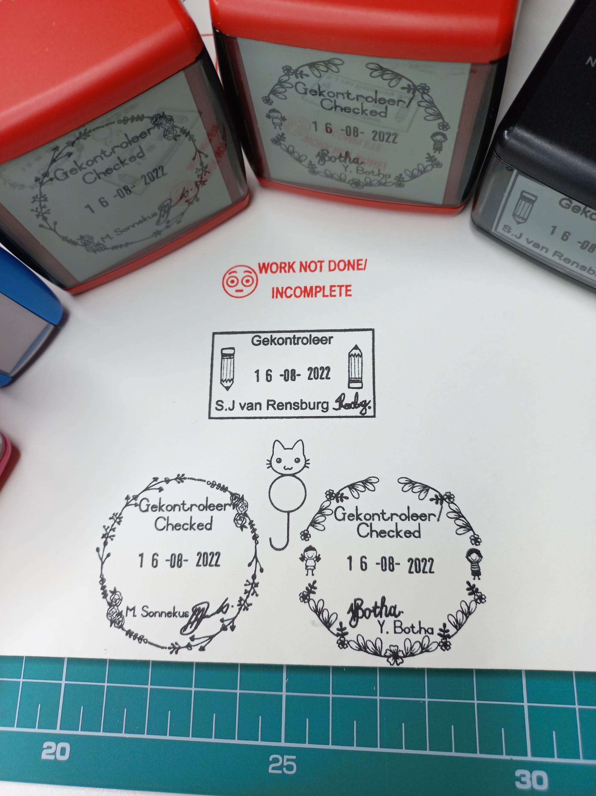 Daisy Stamps - Rubber Stamps Made Easy