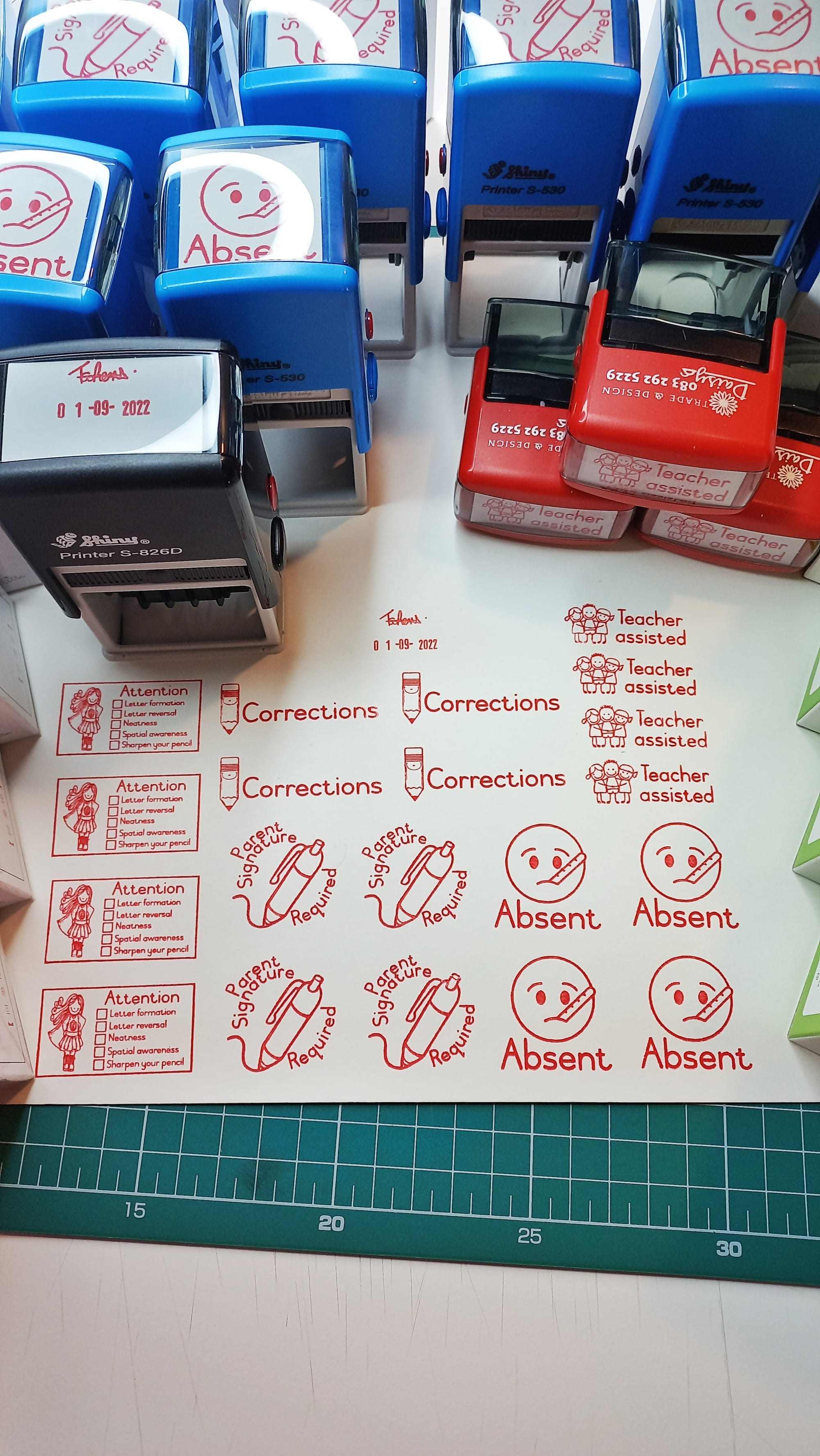 Daisy Stamps - Rubber Stamps Made Easy