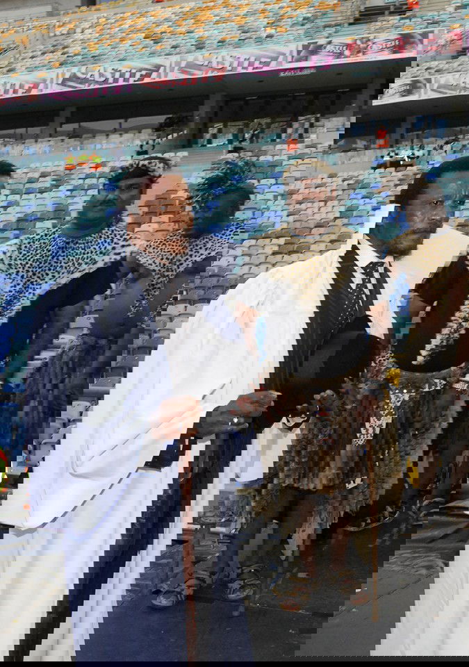 Unyazi Lwe Zulu...Shembe, leader of the Nazerath Baptist Church at ...