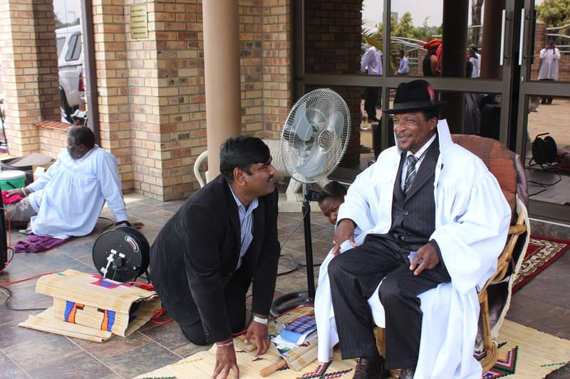 His Holiness Unyazi LweZulu , Shembe ,Leader of the Nazerath Baptist ...
