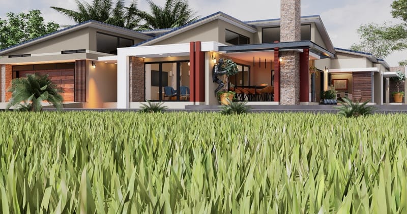 4-BEDROOM Rural Area SA-0039 Non approval - SITHAGU ARCHITECTS