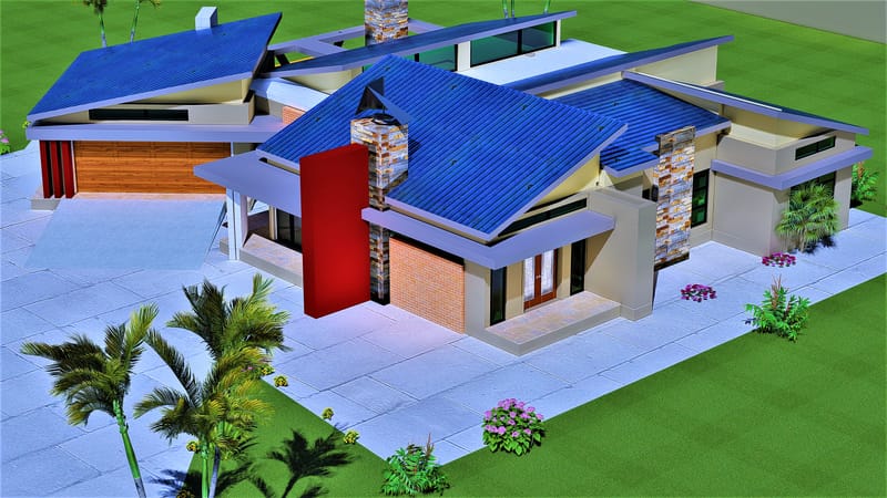 SA 0054 Non Approval 3 Bedroom SITHAGU ARCHITECTS sa-0054-non-approval-3-bedroom-sithagu-architects