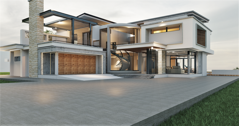 SA-00149 Rural Area PLAN 4 BEDROOM - SITHAGU ARCHITECTS