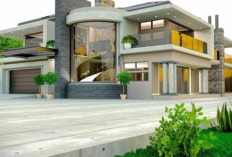 5 bedroom double storey - SITHAGU ARCHITECTS