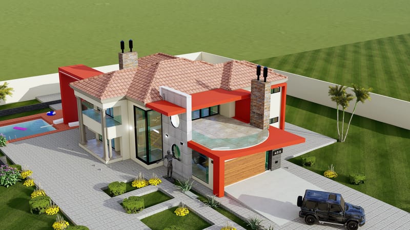 5 bedroom - SITHAGU ARCHITECTS