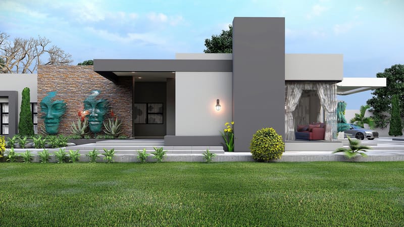 IBR FLAT ROOF - SITHAGU ARCHITECTS