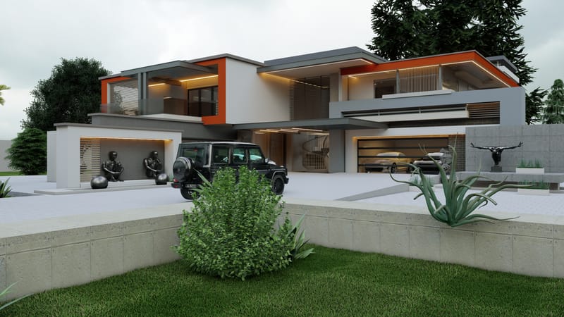 Concrete FLAT ROOF - SITHAGU ARCHITECTS