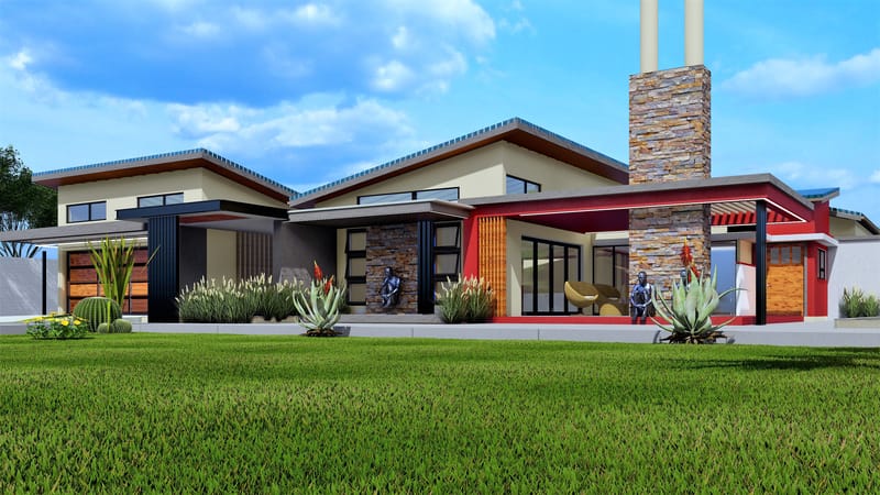 4 bedrooms - SITHAGU ARCHITECTS