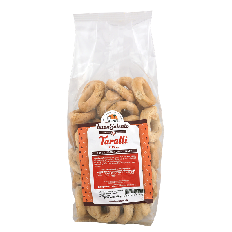 Taralli all'Uvetta e Cipolla - BuonSalento