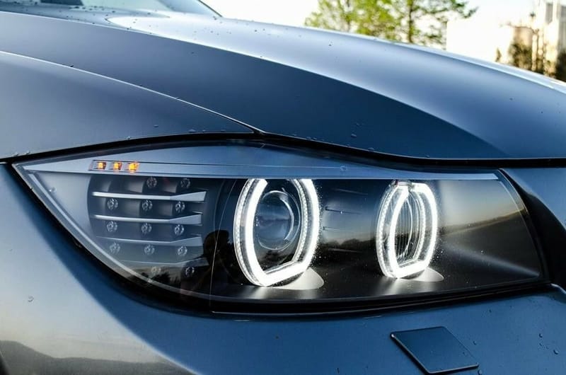 KIT LUPE BIXENON+KIT LED 120W+DTM BMW E90/E91 CU BEC HALOGEN - One ...