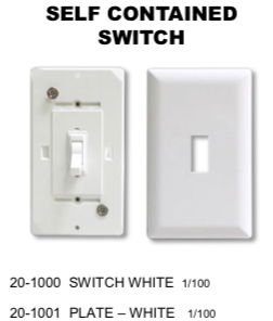 Self-Contained White Switch - Harbro Supply