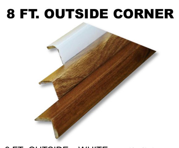 Outside Corner White 8ft - Harbro Supply