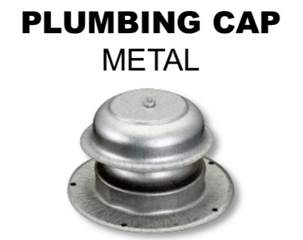 Metal Plumbing Vent Cap - Harbro Supply