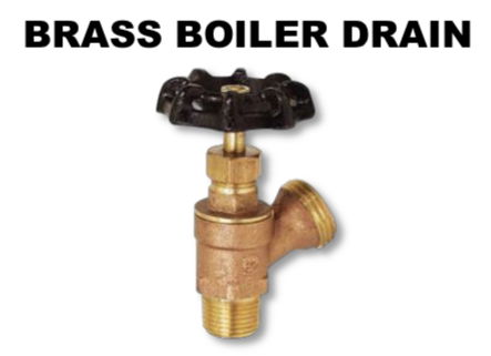 Brass Boiler Drain - Harbro Supply