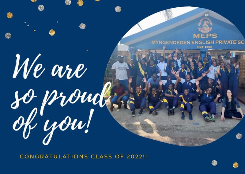 Matric Results of 2022 - MEPS School