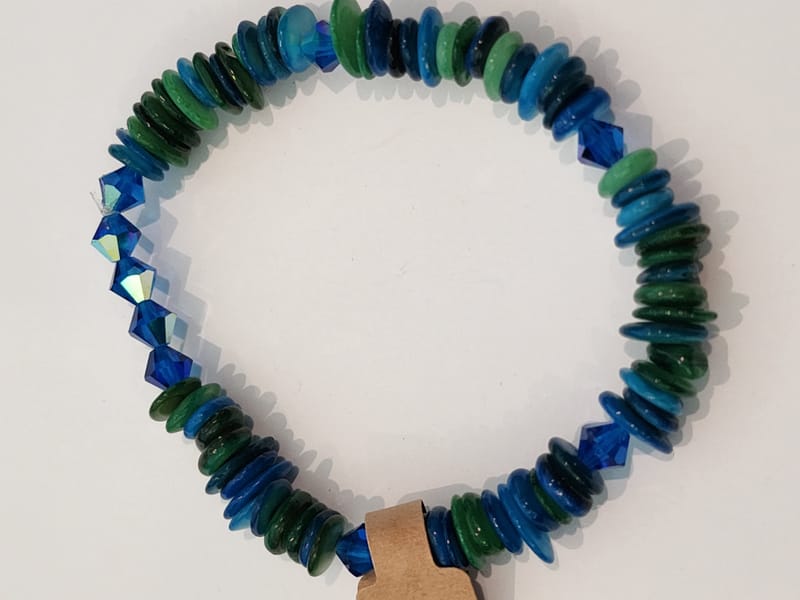 Blue green stones - Aria's Beauty Box