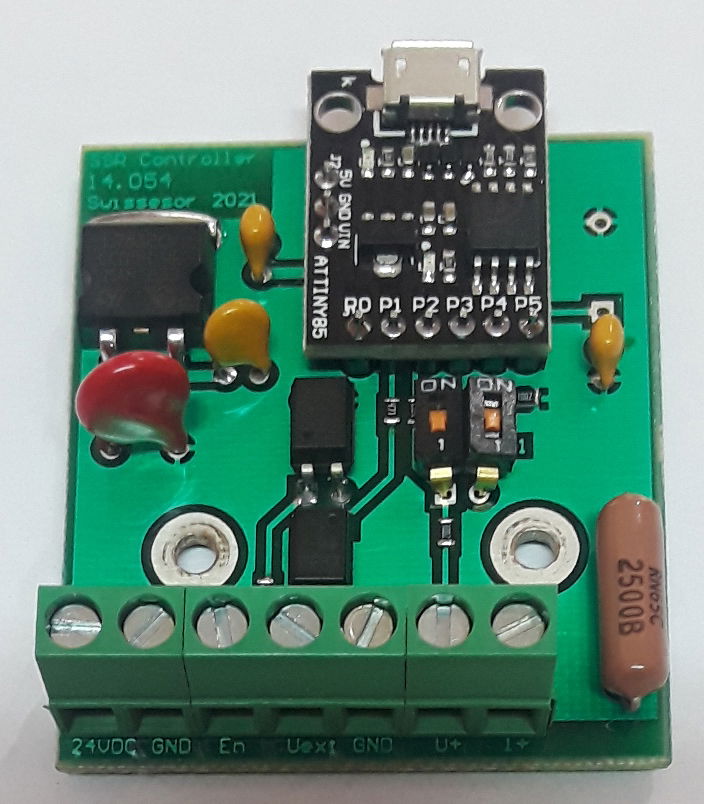 Control de potencia para relé SSR