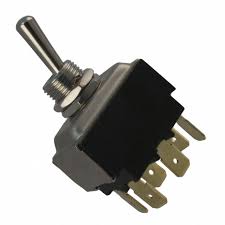 Selector 3-posiciones ON-OFF-ON 2-polos heavy duty