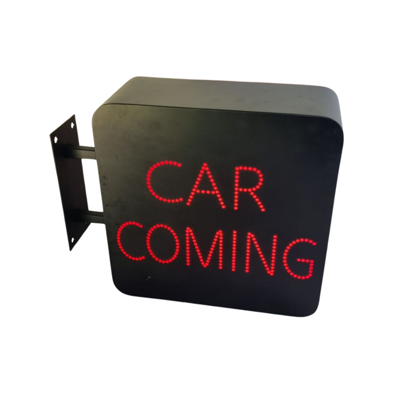 Car Coming Sign | Vehicle Exit Warning LED | Carpark
