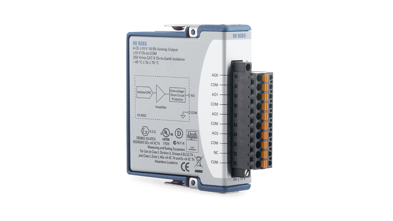 USB 6003 8 AI (16-Bit, 100 kS/s), 2 AO (5 kS/s/ch), 13 DIO USB ...