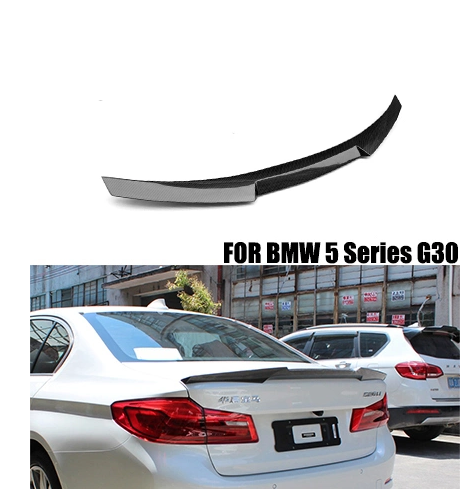 V Carbon Rear Spoiler for BMW G30 F90 M5 2017+ - GermAutoParts