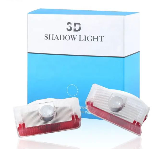 LED Car Door Ghost Shadow Logo Projector Light For Mercedes Benz A C E ...