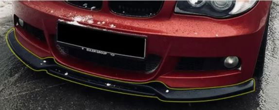 AMP-Z E82 E88 Front lip Auto Body Kits For BMW E82 E88 116i 118i 120i 1 ...