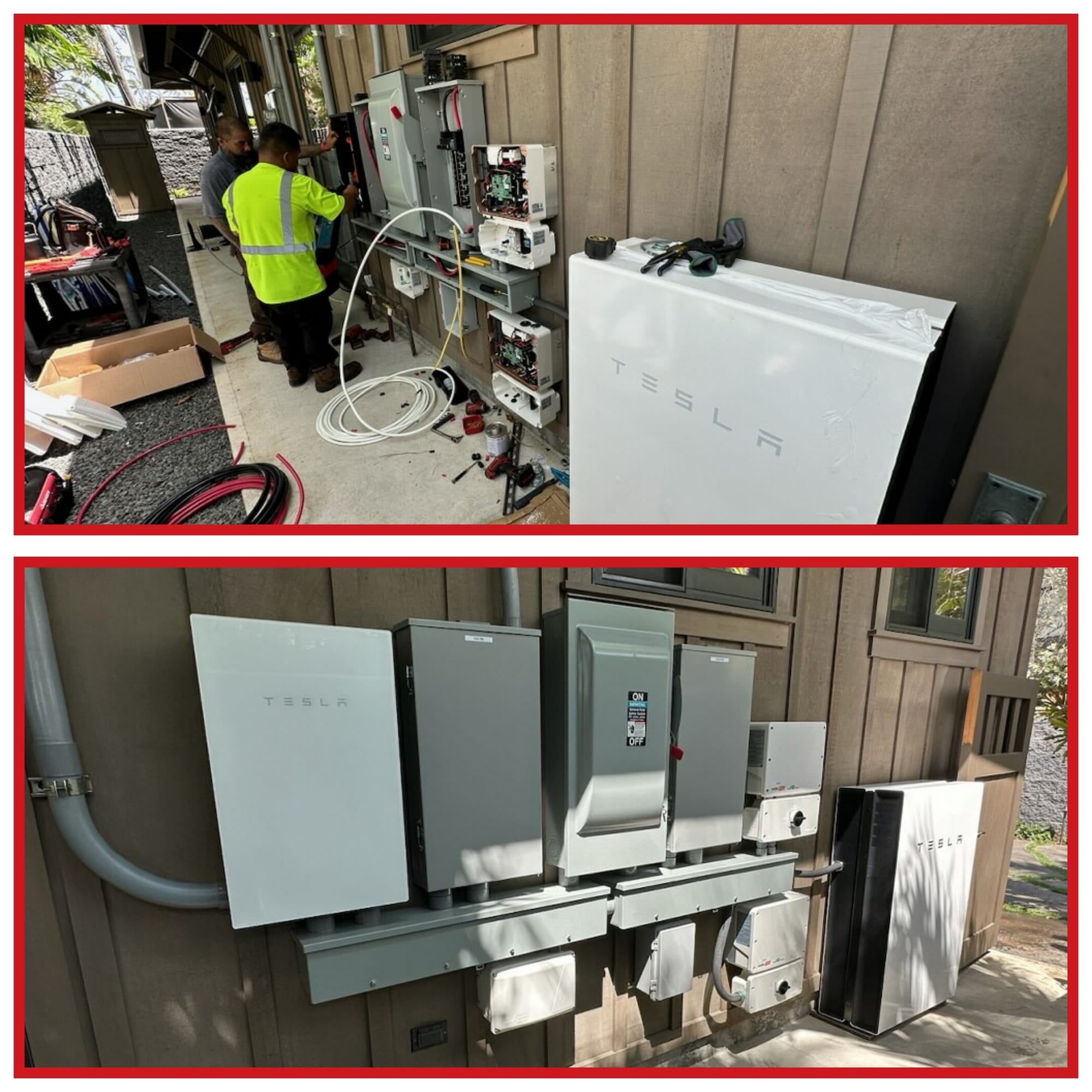 PV and Tesla Battery Install - Innovative Electrical Solutions Inc.