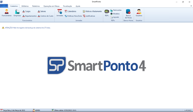 Software de Ponto Smartponto - Bem-vindo
