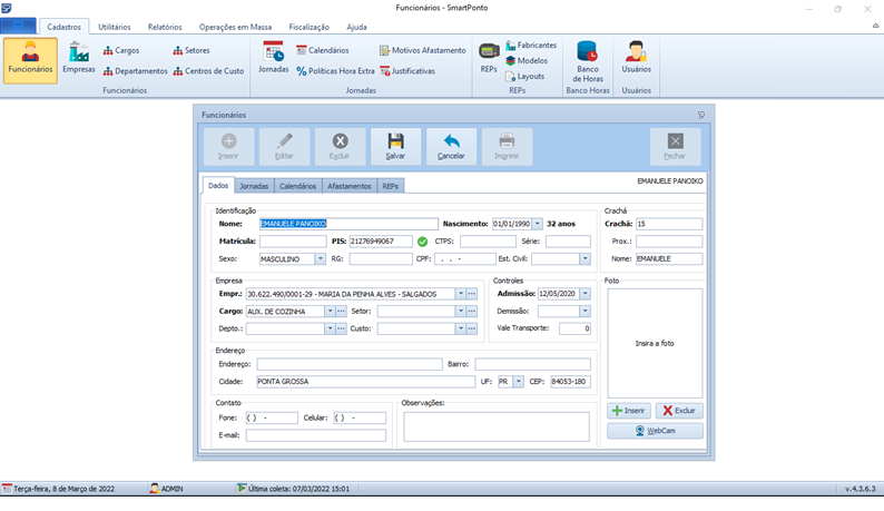 Software de Ponto Smartponto - Bem-vindo