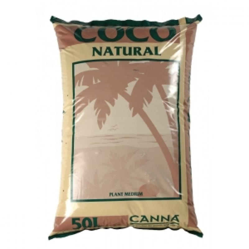 Canna - Coco Coir NATURAL 50ltr Bag - www.cardiffhydro.co.uk