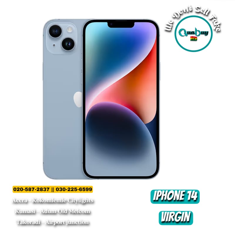 IPHONE 14 - PHYSICAL SIM - QuaBuy Ghana