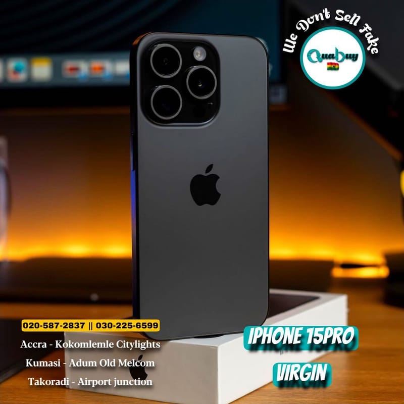 IPHONE 15 PRO - PHYSICAL SIM - QuaBuy Ghana