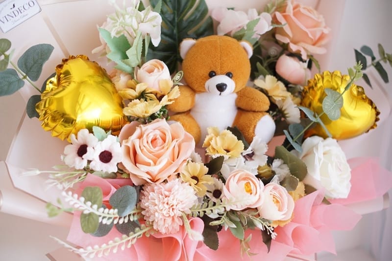 Buket Kawat Bulu - Vindeco Florist