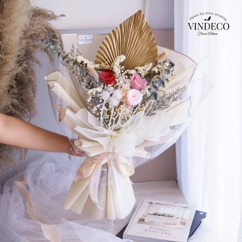 Buket Bunga Preserved - Vindeco Florist