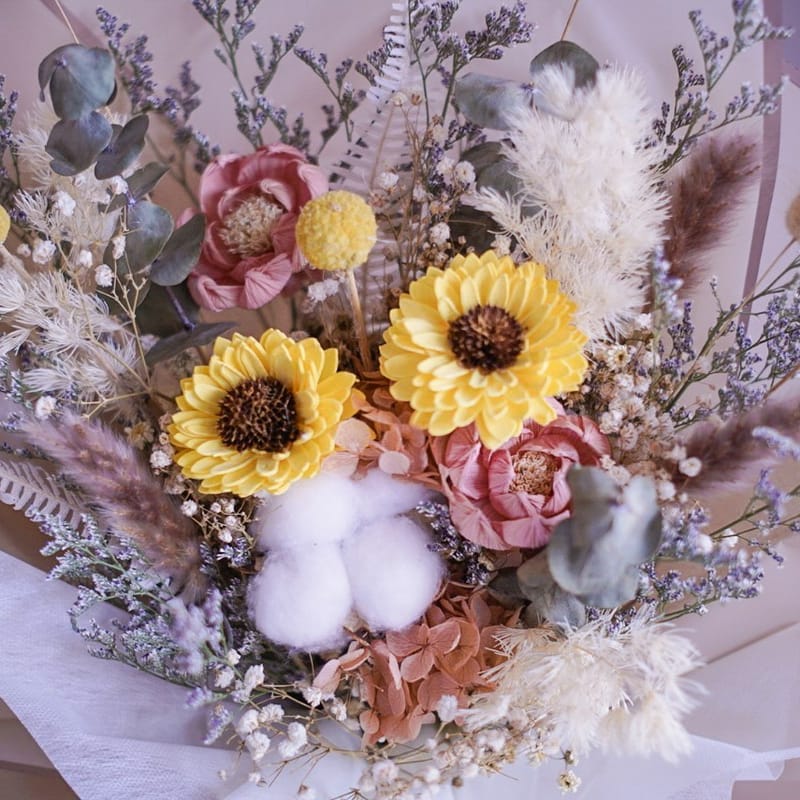 Buket Bunga Preserved - Vindeco Florist