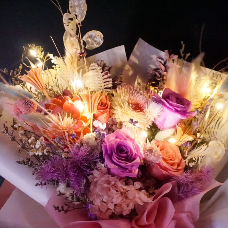 Buket Bunga Preserved - Vindeco Florist
