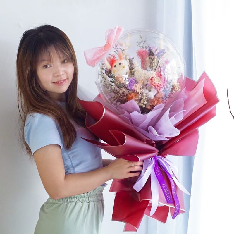 Buket Bunga Preserved - Vindeco Florist