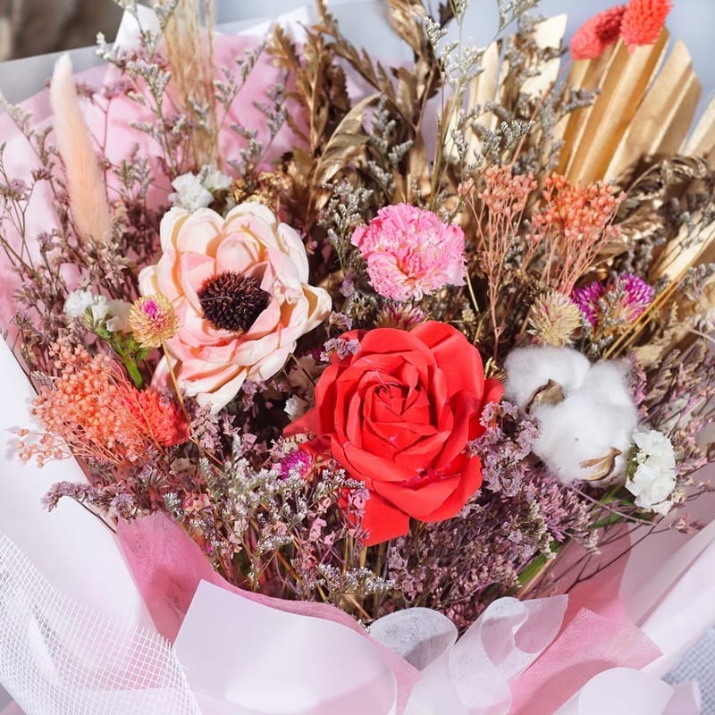 Buket Bunga Preserved - Vindeco Florist