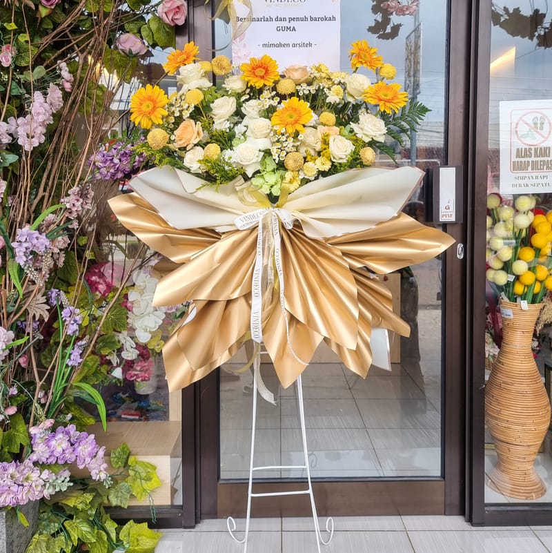 Bunga Papan dan Standing Flower - Vindeco Florist