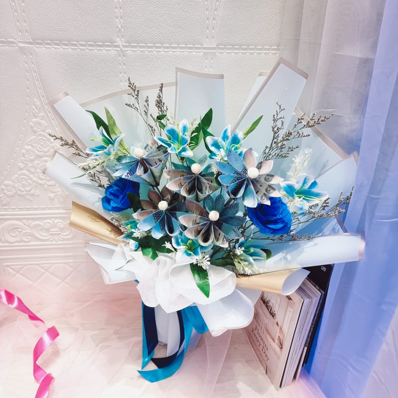 Buket Uang Model Daisy - Vindeco Florist