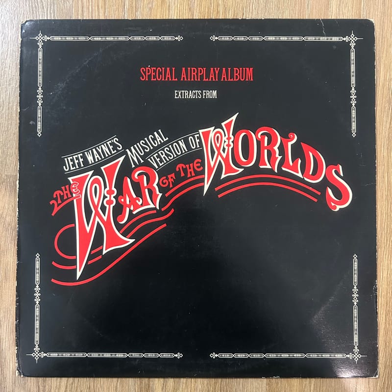 Jeff Wayne's Musical Version Of The War Of The Worldsתקליט
