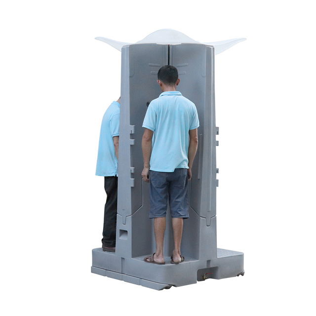 Mobile Urinal Free Standing Urinal 4 Men Fencing Panel - T3CKGROUP - TG ...